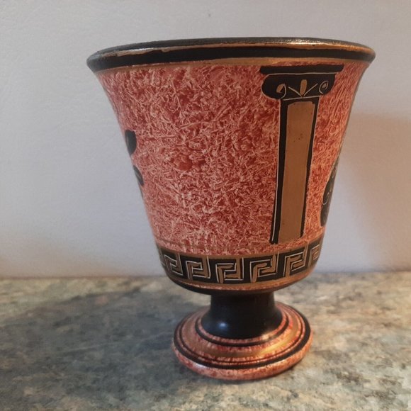 Dining | Pythagorean Greedy Cup Engraved Goddess Artemis Greek Key ...